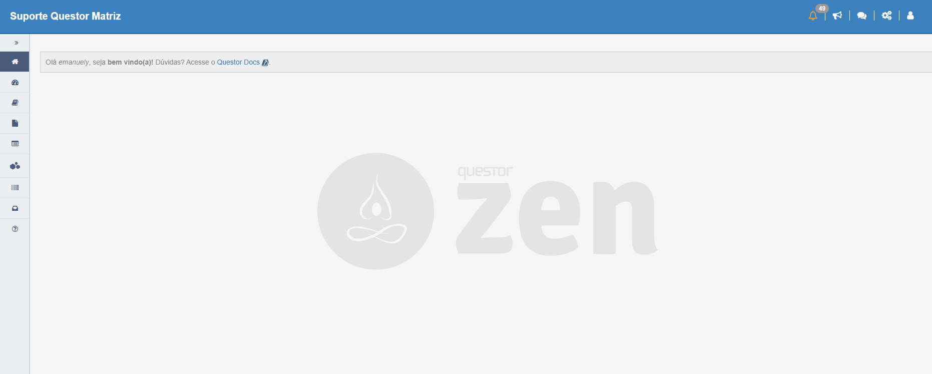 Apresentação Zen | Questor Docs